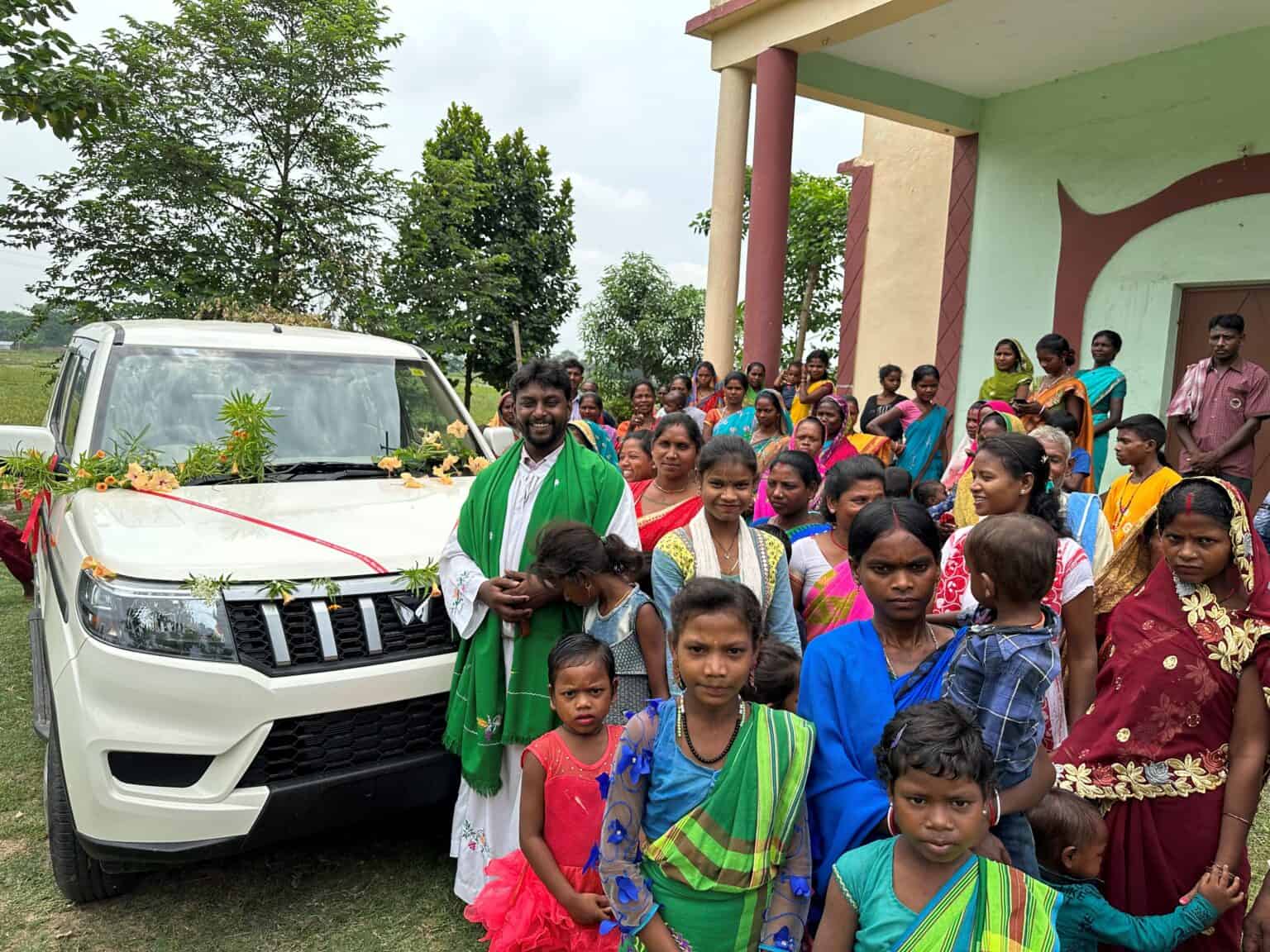 A Vehicle for a Remote Parish in India
